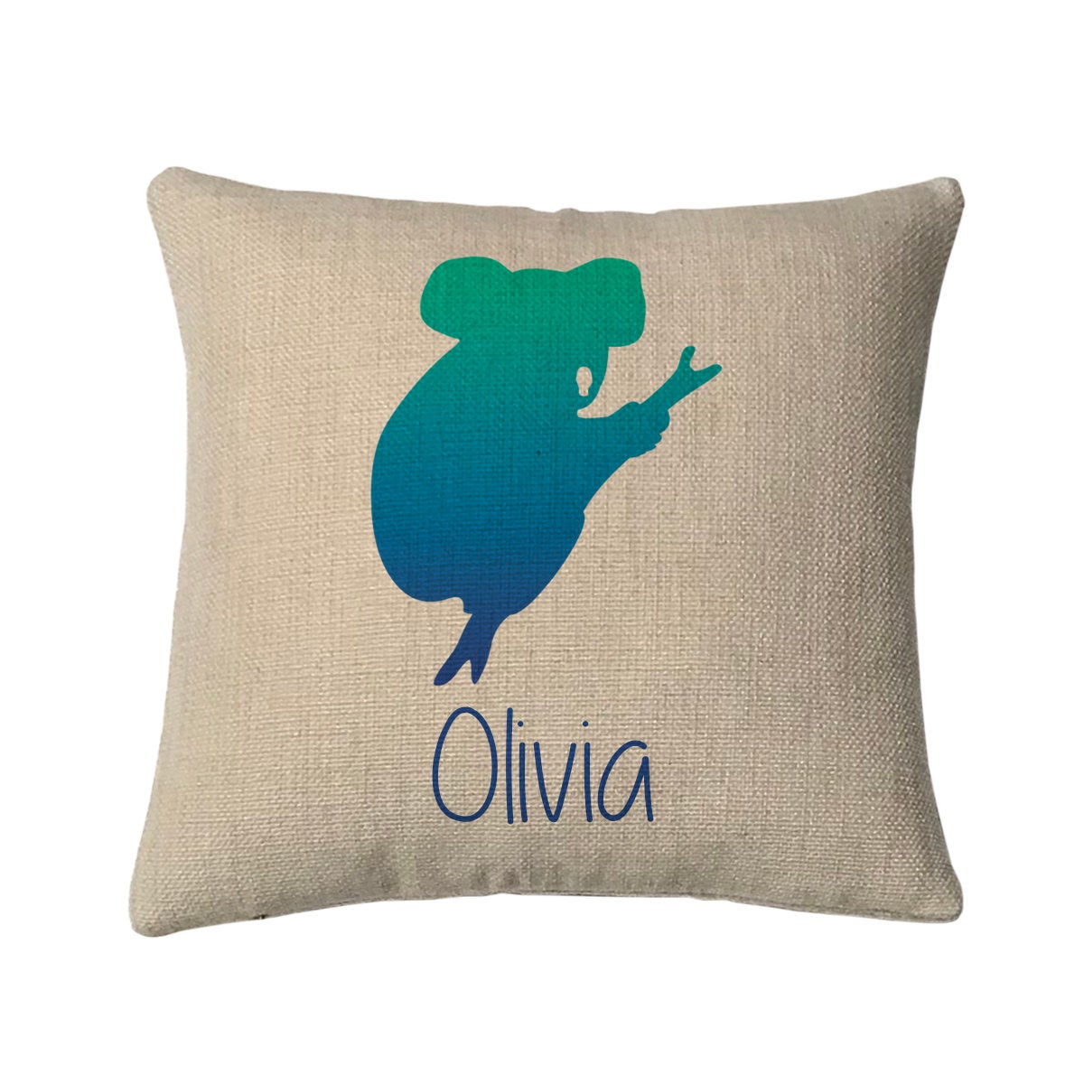 Personalized Koala Mini Throw Pillow – PatternPop